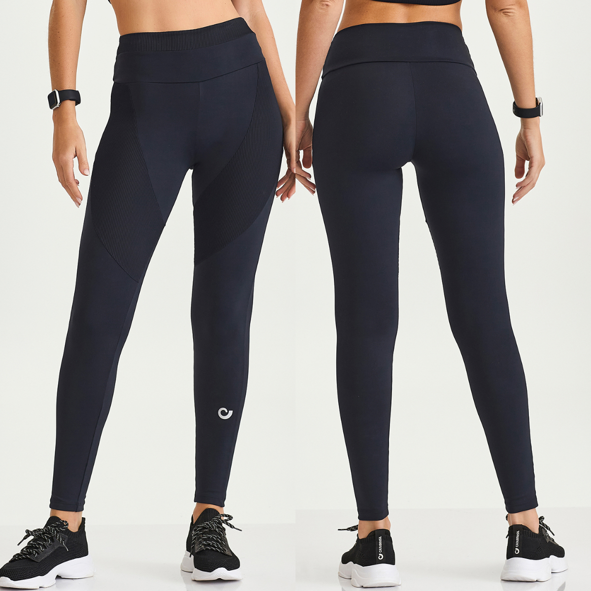 LEGGING NAKAY COM CANELADO "CÁLIDO" CAJUBRASIL - Fitness Brasil